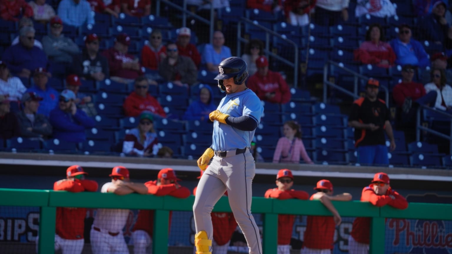 Brock Jones conecta su 2do HR del juego | 06/03/2025 | Los Rays de ...
