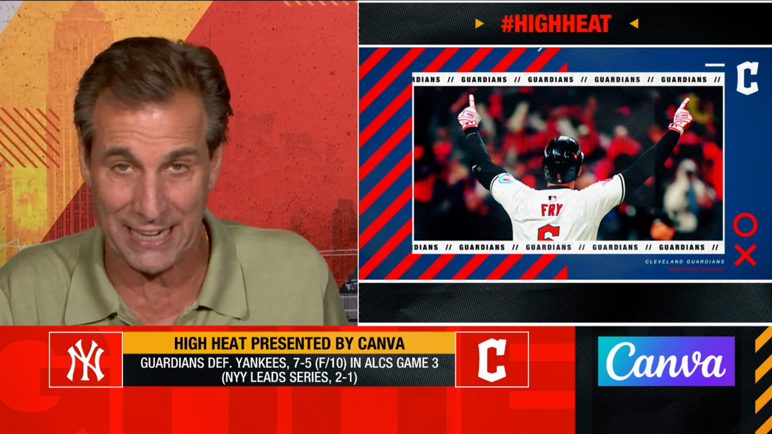 Chris Russo breaks down Guardians' Game 3 comeback | 10/18/2024 | New ...