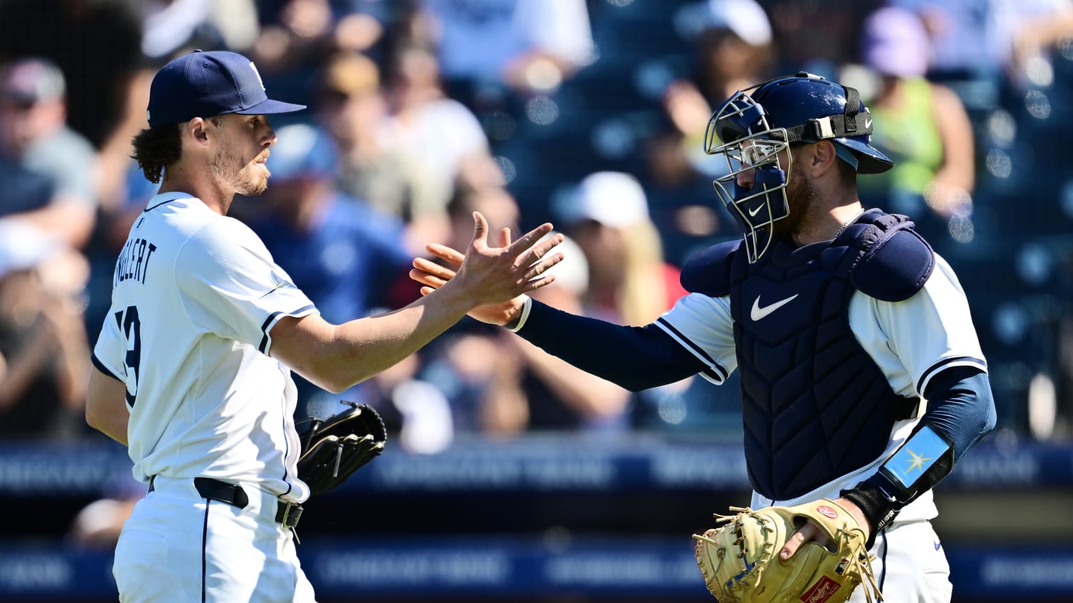 Mason Englert seals win with strikeout | 04/13/2025 | Tampa Bay Rays