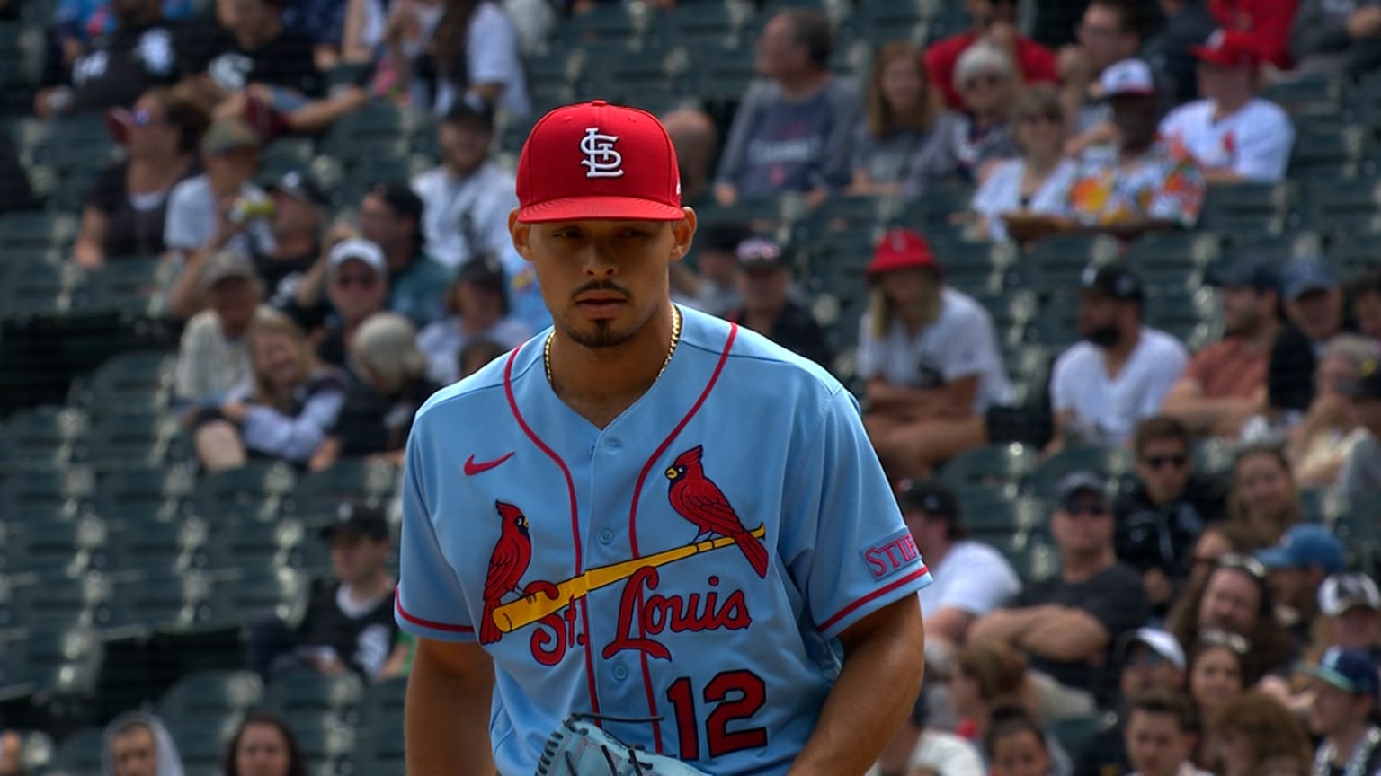 Jordan Hicks poncha a Jake Burger a 101.8 MPH | 08/07/2023 | Los ...