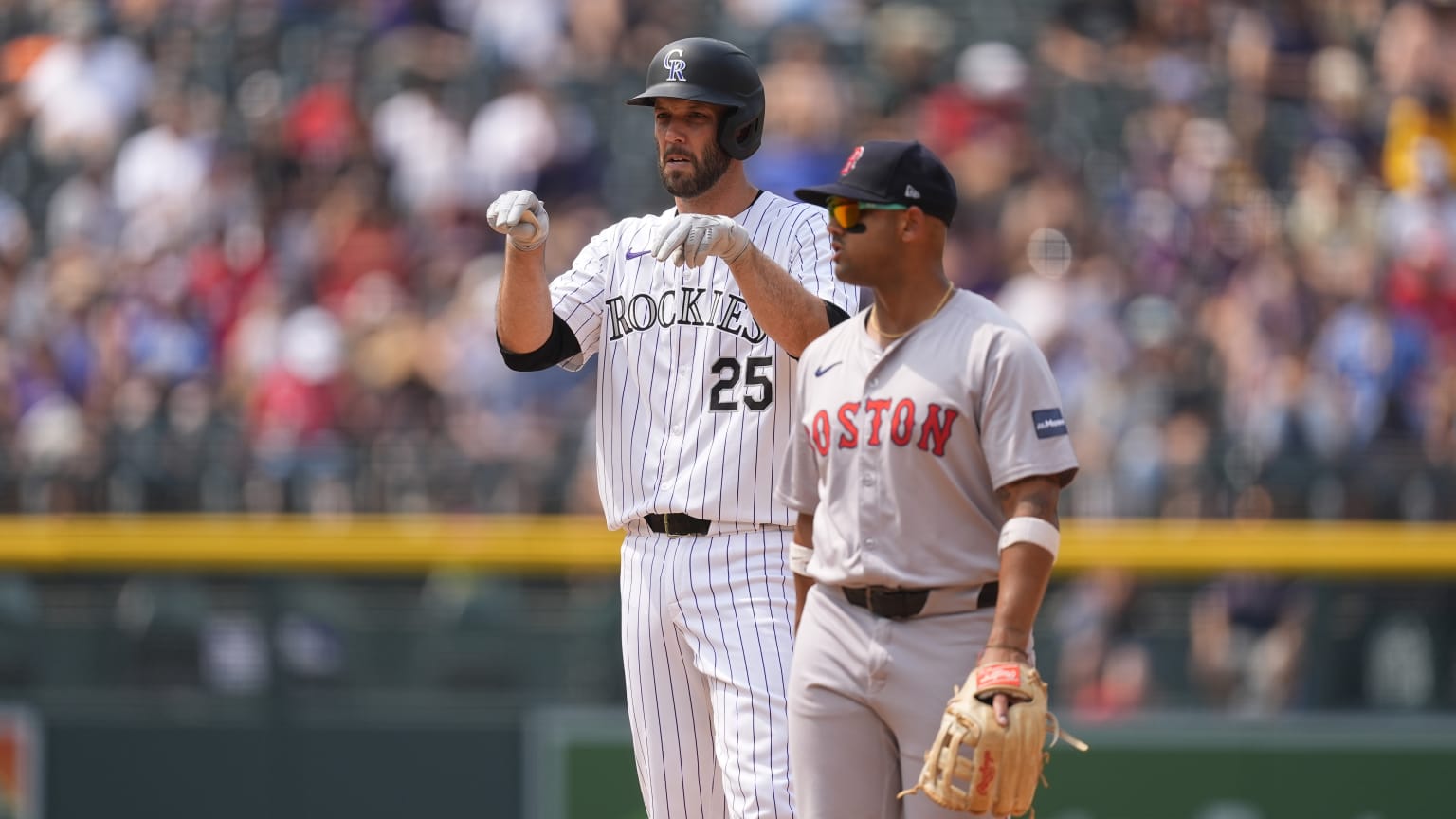 Jacob Stallings' RBI double | 07/24/2024 | Colorado Rockies
