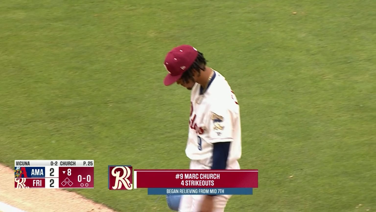 Rangers prospect Marc Church records his fourth K | 05/16/2023 | MLB.com