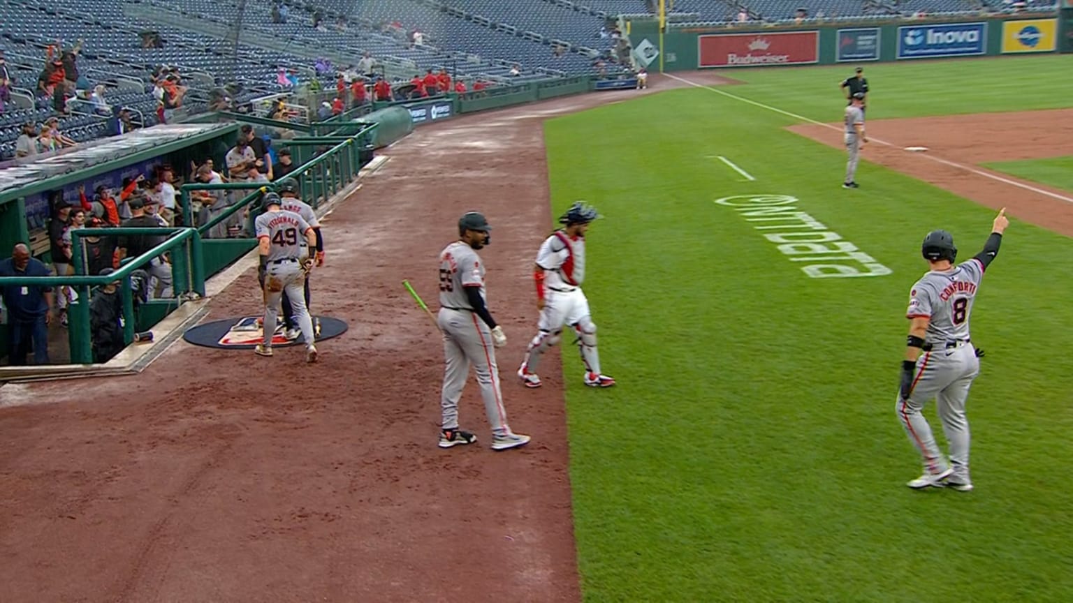 Mark Canha's two-run double | 08/08/2024 | San Francisco Giants