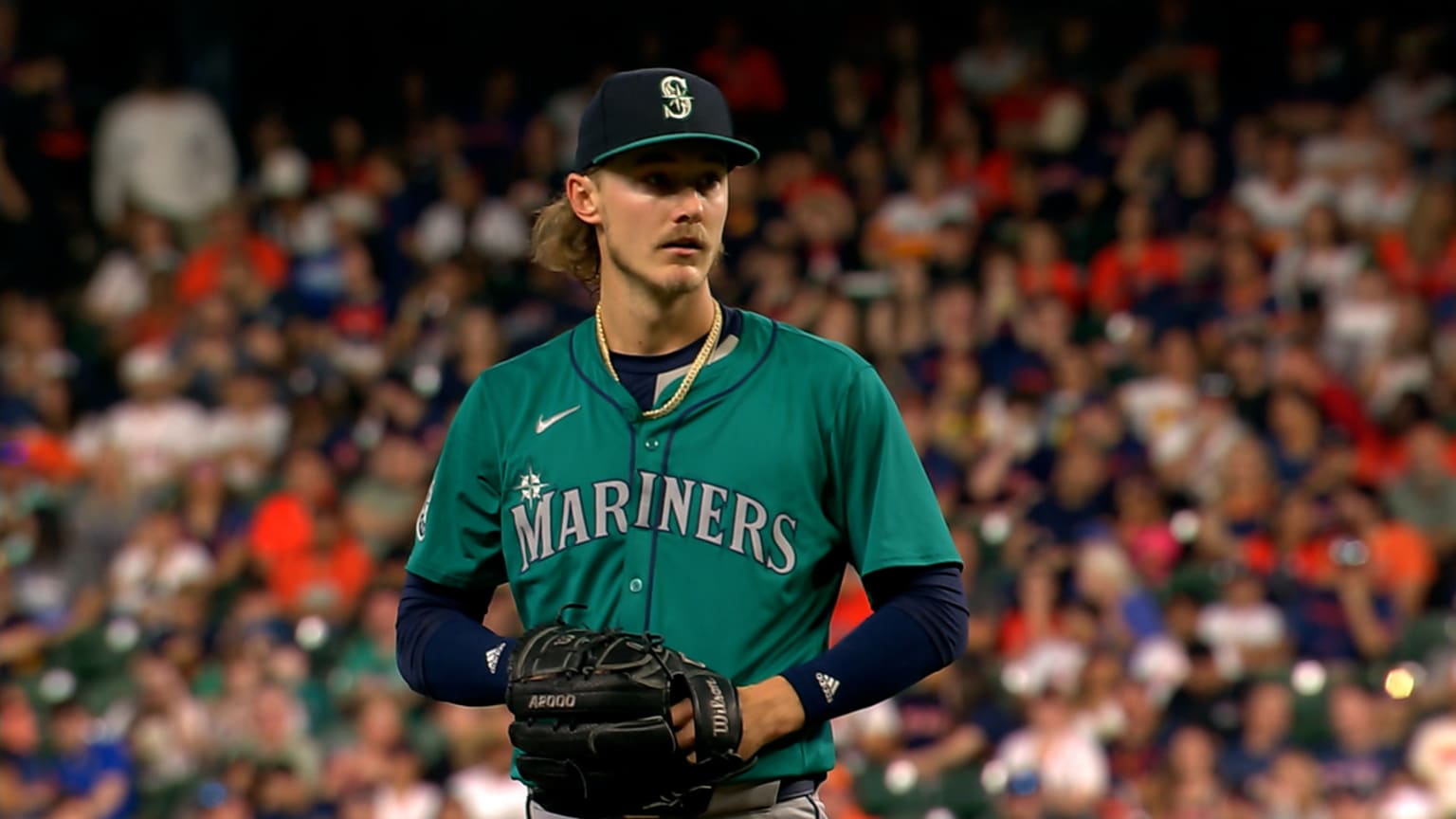 Bryce Miller strikes out Joey Loperfido | 05/05/2024 | Seattle Mariners