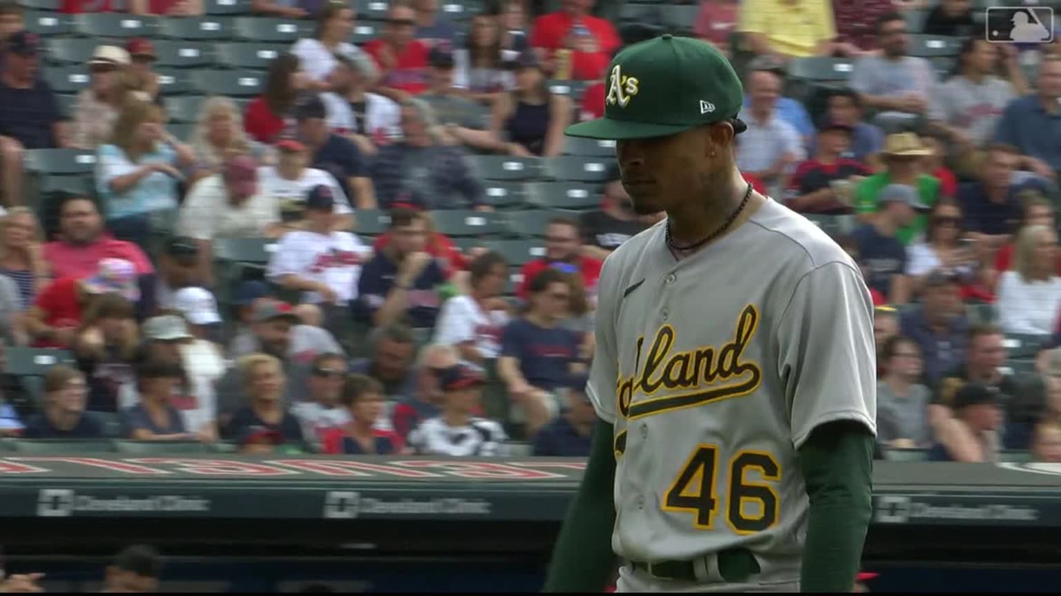 Luis Medina strikes out four in relief | 06/20/2023 | Athletics