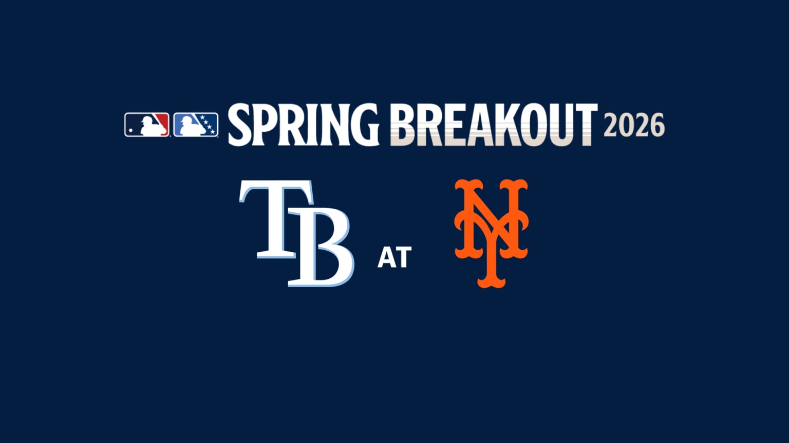 Spring Breakout: Rays vs. Mets Prospects | 03/19/2026 | New York Mets