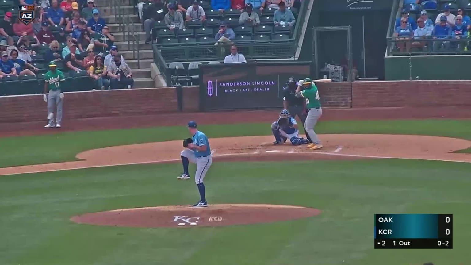 Kris Bubic K's four A's over 2 innings at camp | 03/16/2023 | Kansas ...