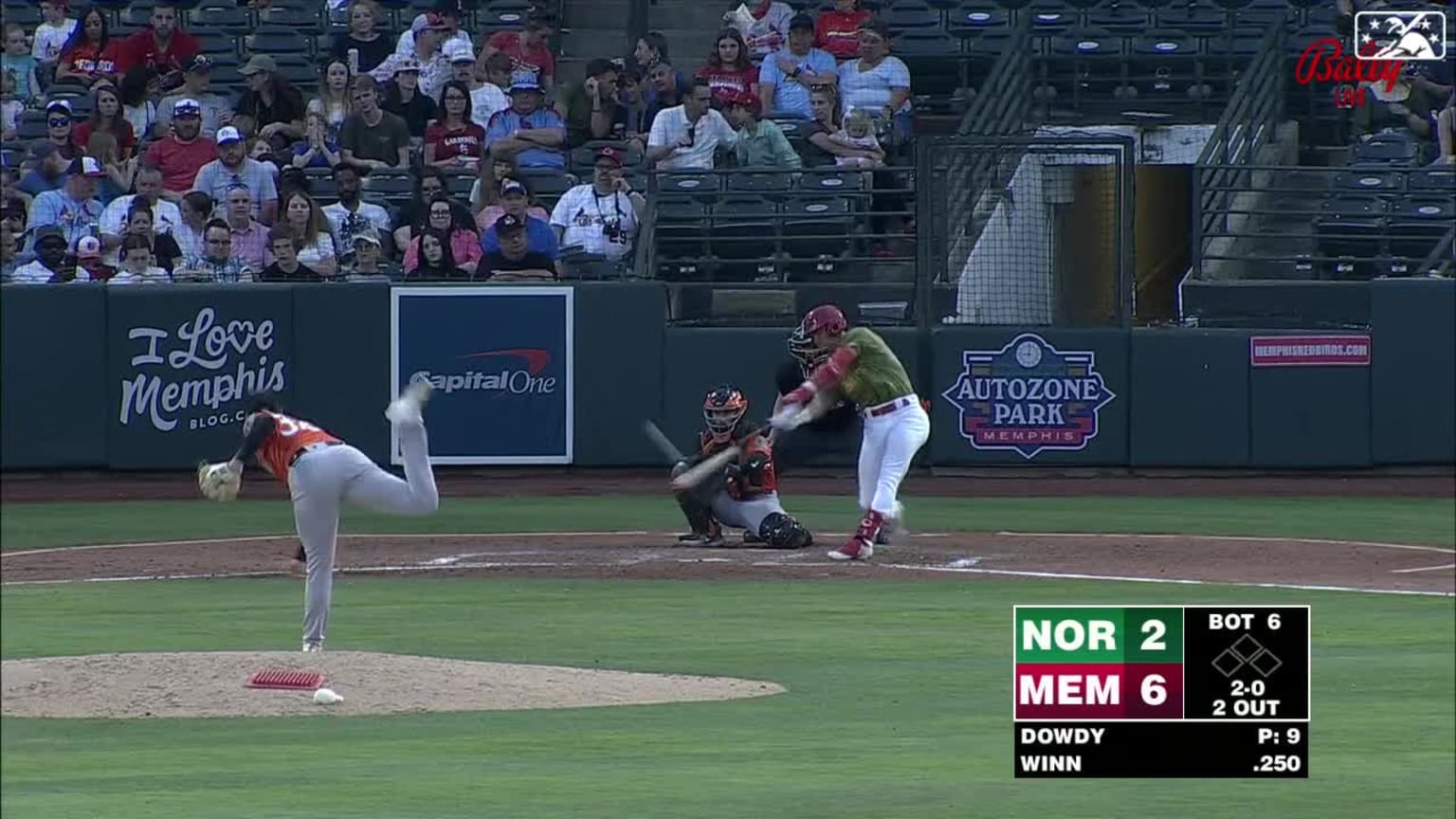 Masyn Winn rips a triple in the 6th inning | 05/29/2023 | St. Louis ...