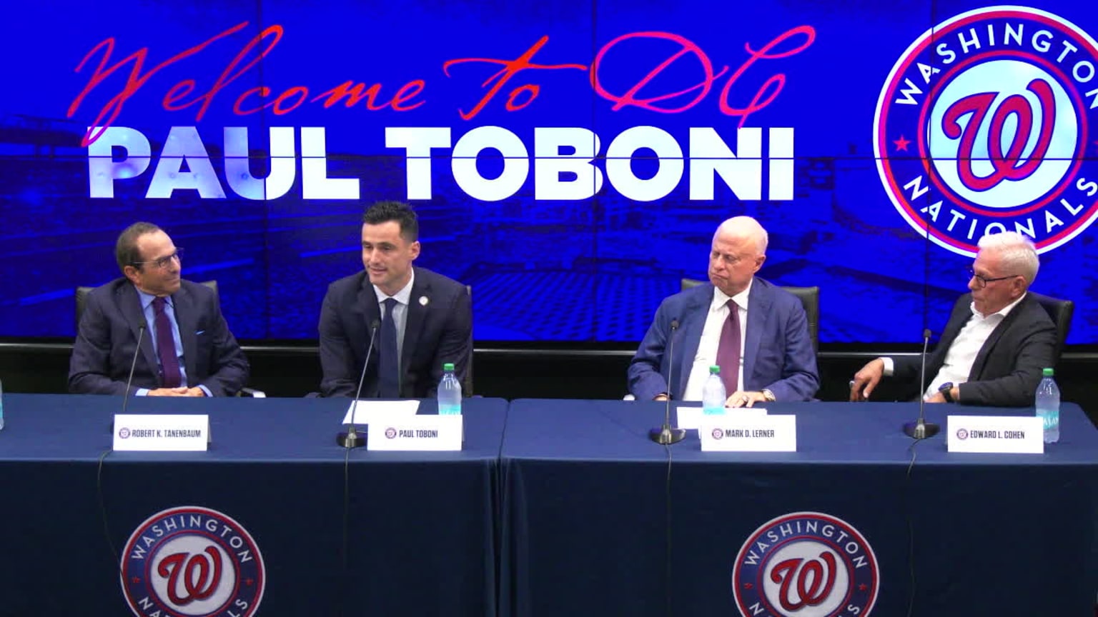 Paul Toboni on joining the Nationals, team's future | 10/01/2025 | MLB.com