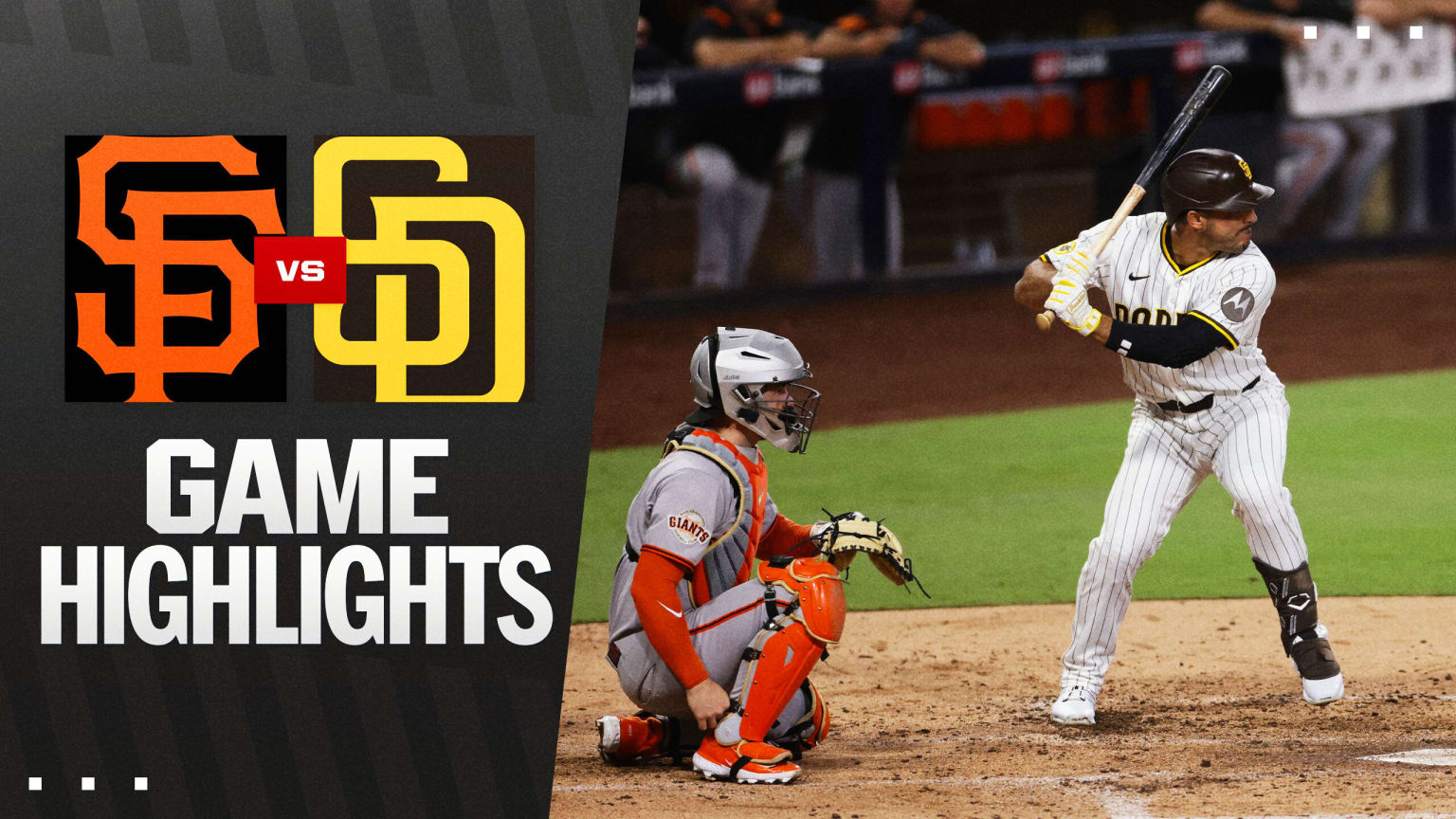 Giants vs. Padres Highlights | 08/18/2025 | MLB.com