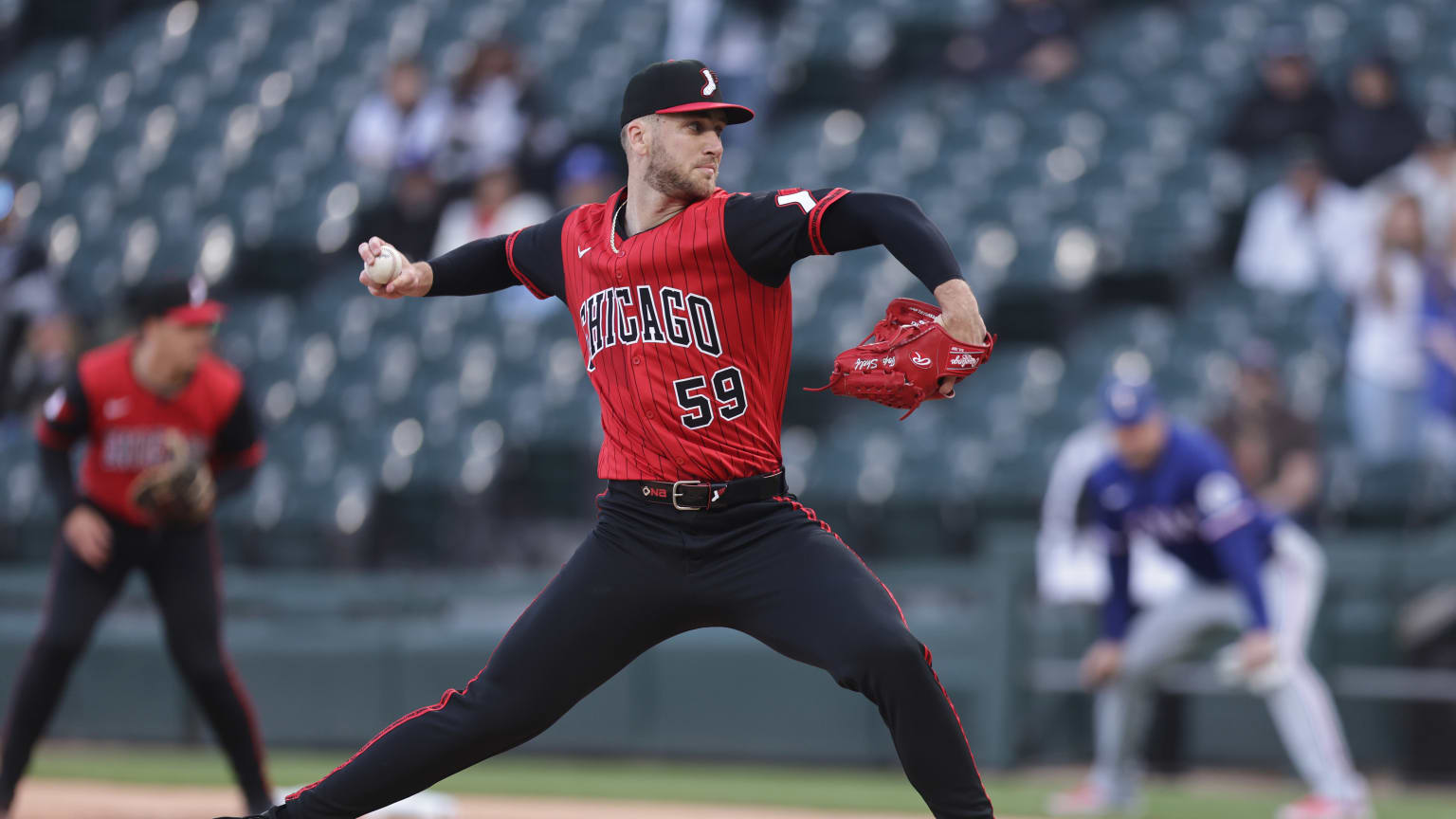 Sean Burke strikes out six batters in outing | 05/23/2025 | Chicago ...