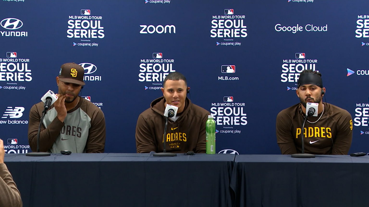 Bogaerts, Machado, Tatis Jr. on Seoul Series, Cease | 03/16/2024 | San ...