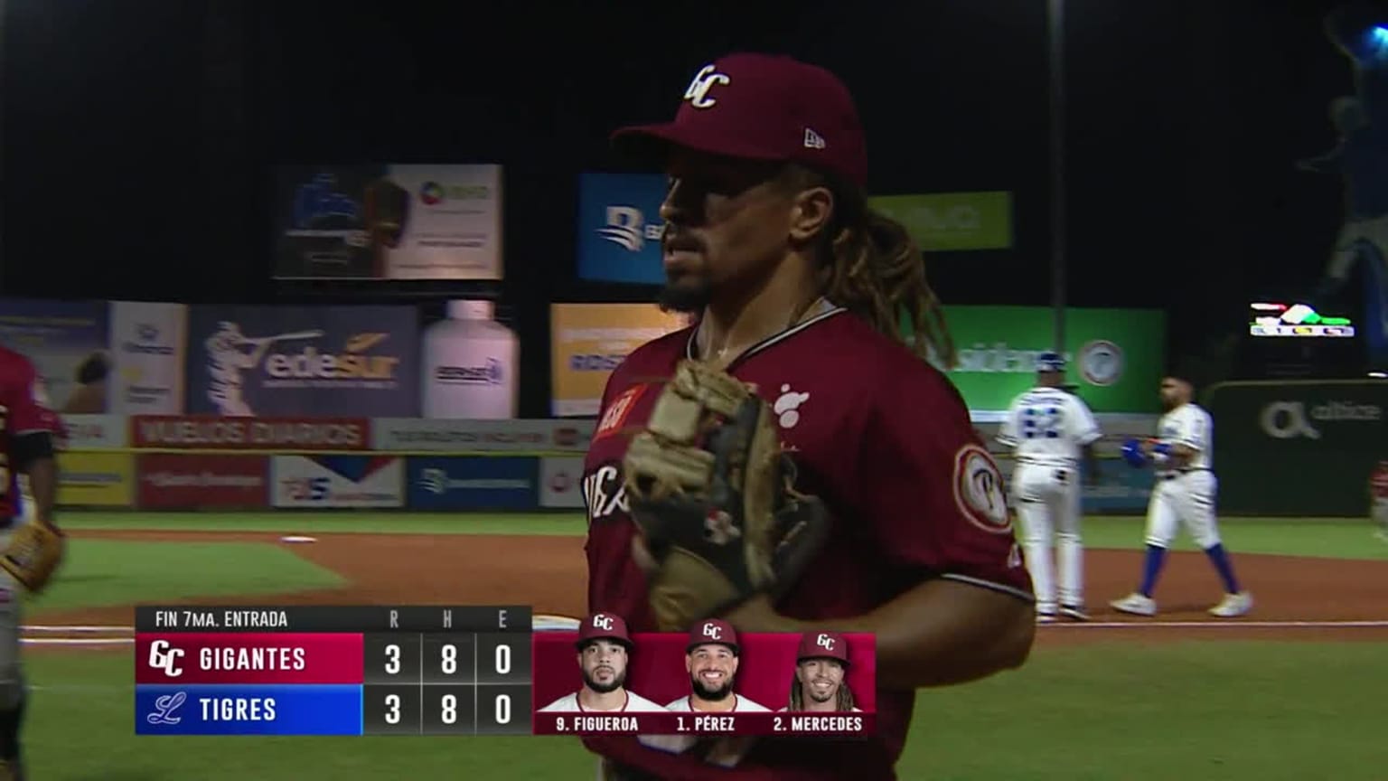 Melvin Mercedes hace una gran jugada en la 7ma | 18/01/2024 ...