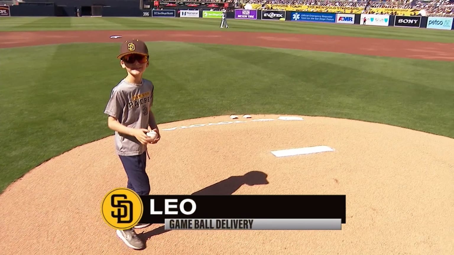 4/10/24 - Game Ball Delivery | 04/10/2024 | San Diego Padres