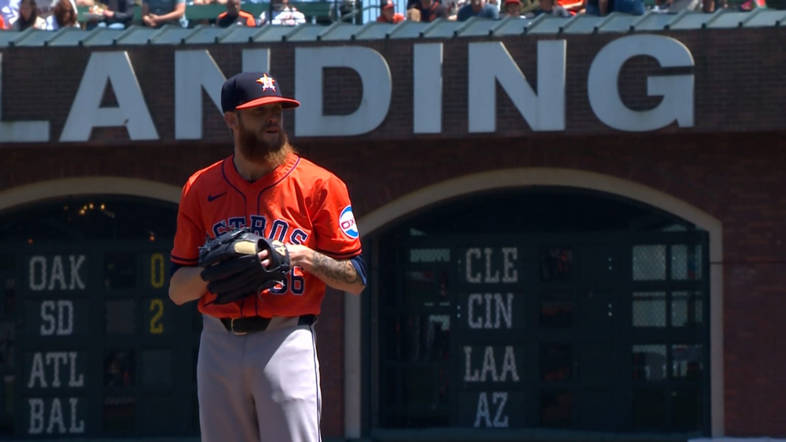 Shawn Dubin strikes out Austin Slater | 06/12/2024 | Houston Astros