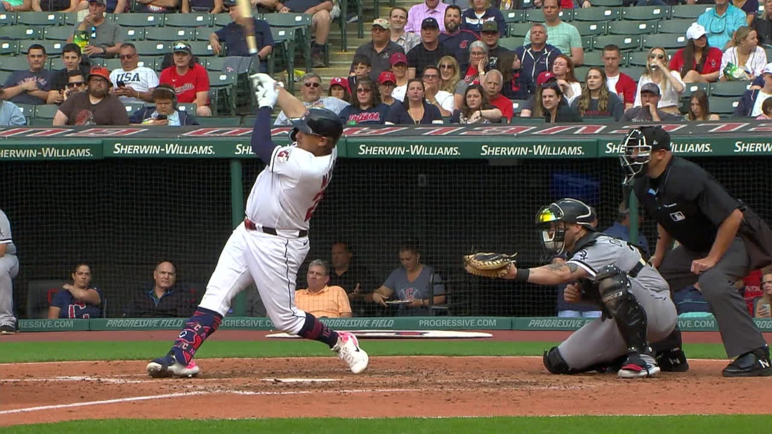 Josh Naylor hits a double to right field in the 6th | 05/23/2023 ...