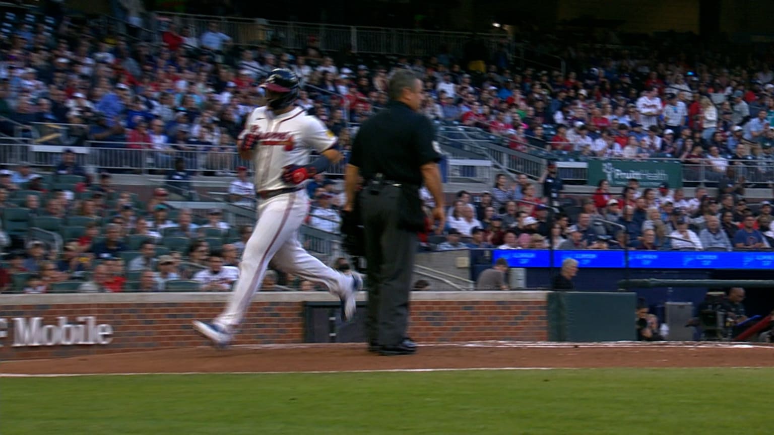 David Fletcher's sac fly | 04/23/2024 | Atlanta Braves