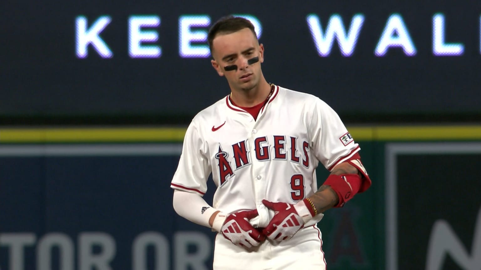 Zach Neto doubles in the 5th | 04/22/2024 | Los Angeles Angels