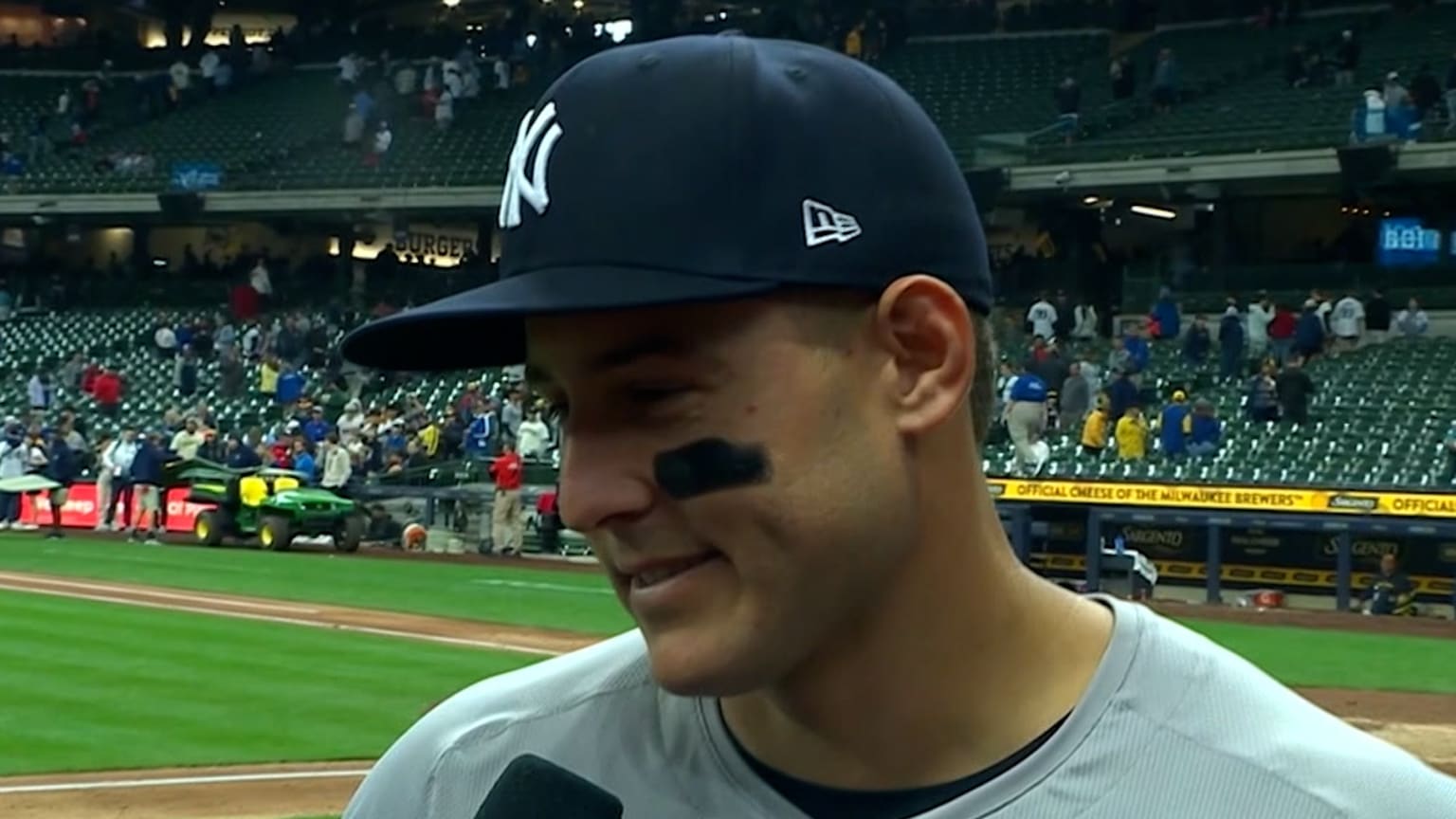 Anthony Rizzo discusses his 300th career homer | 04/28/2024 | New York Yankees