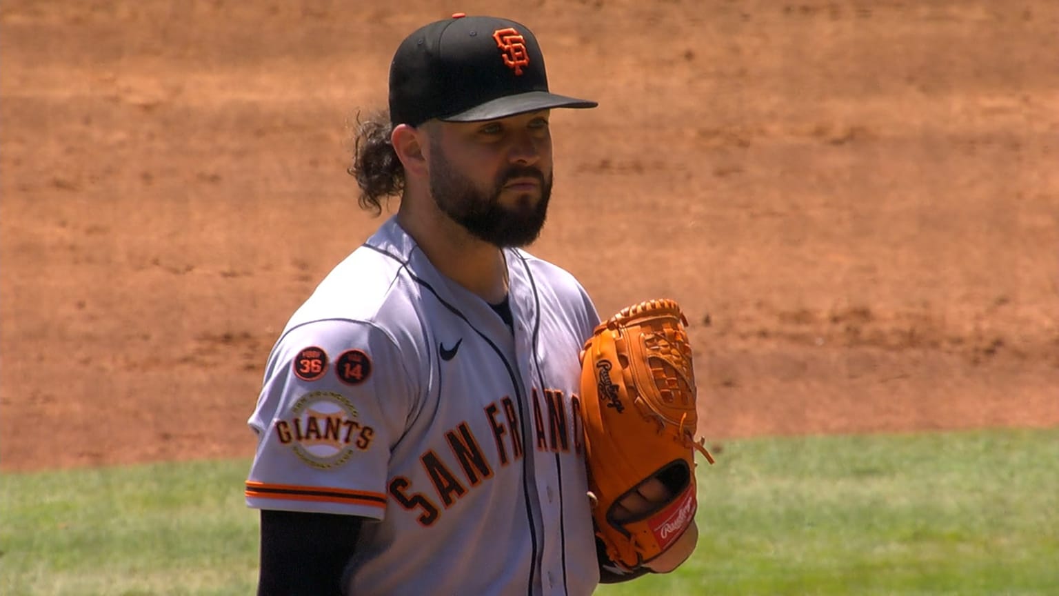 Jakob Junis strikes out Marcell Ozuna in the 2nd | 08/20/2023 | San Francisco Giants