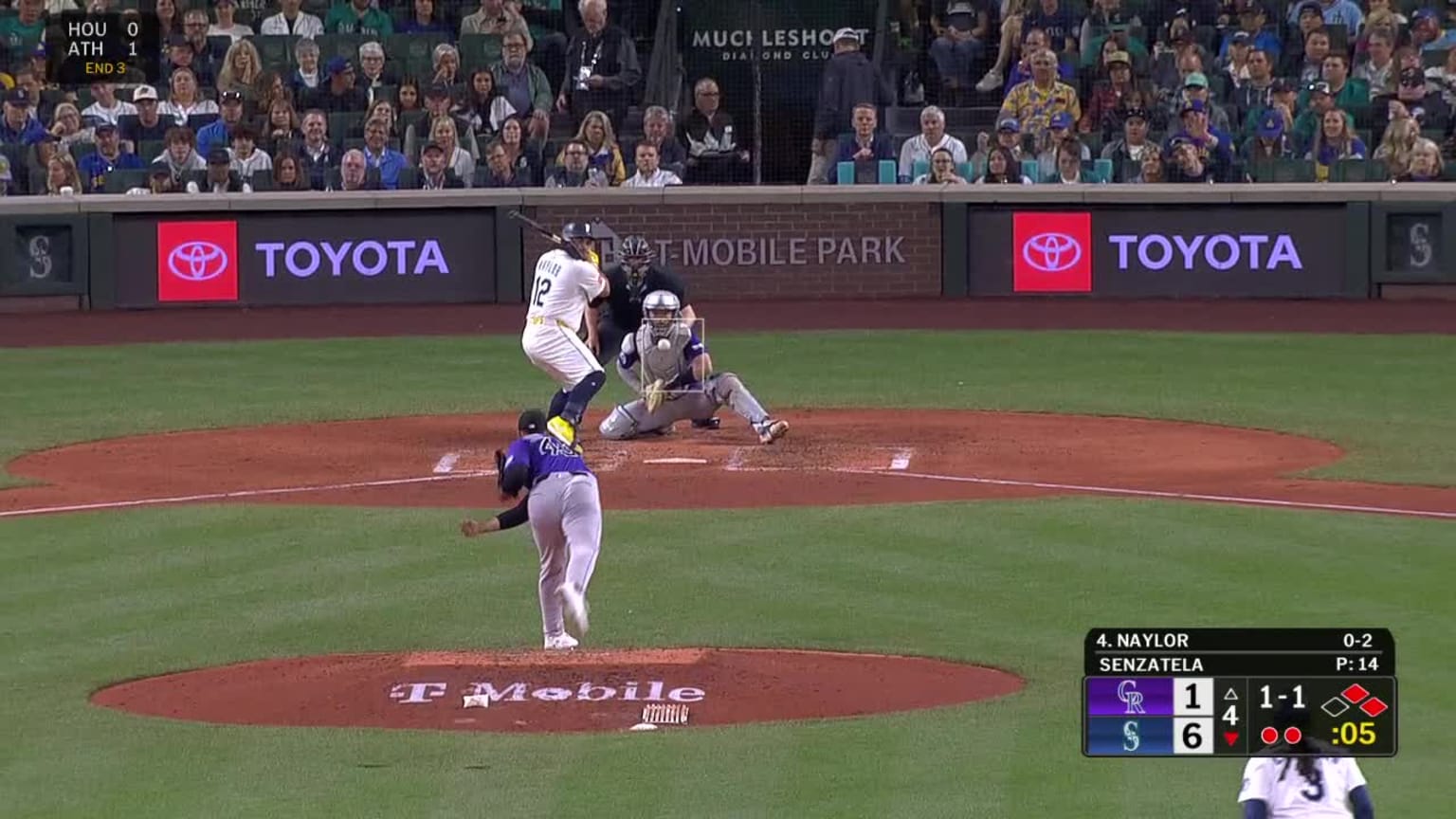 Josh Naylor's RBI single | 09/24/2025 | Seattle Mariners