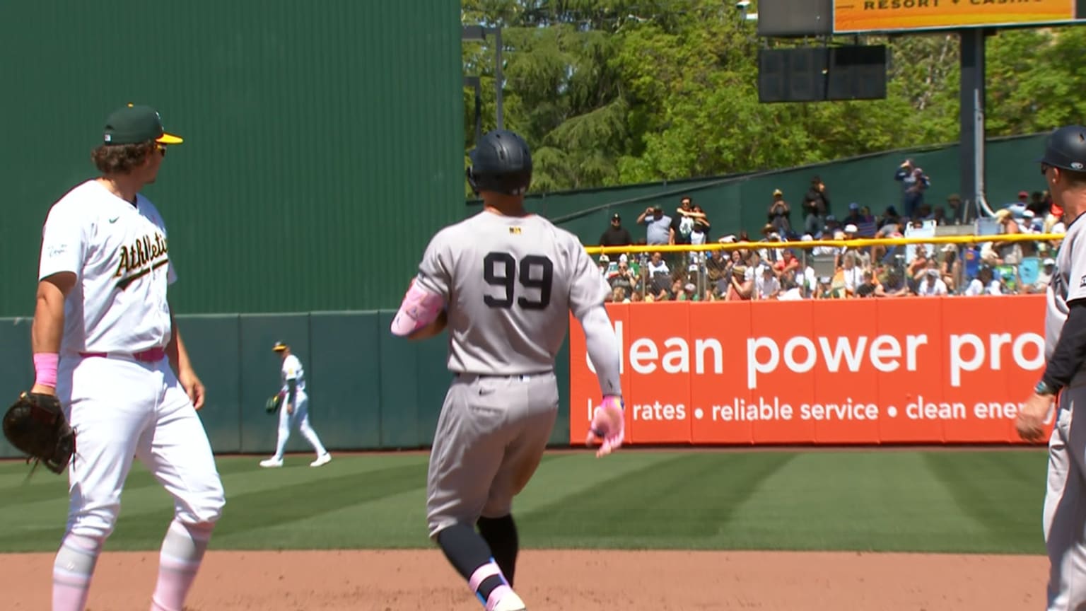 Aaron Judge conecta 4 hits contra los Atléticos | 11/05/2025 | Los ...