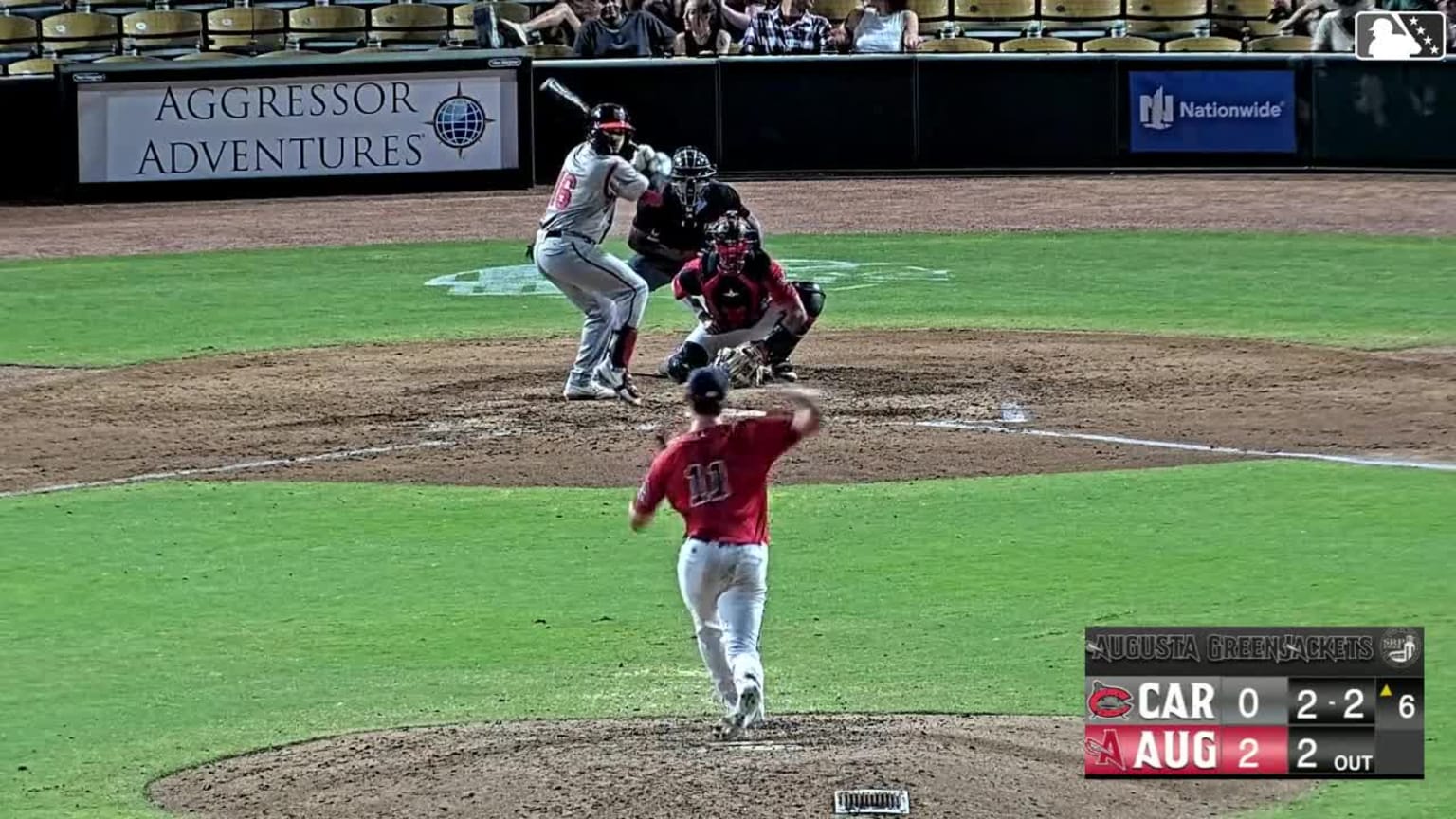 Garrett Baumann's six scoreless innings | 04/20/2024 | Atlanta Braves