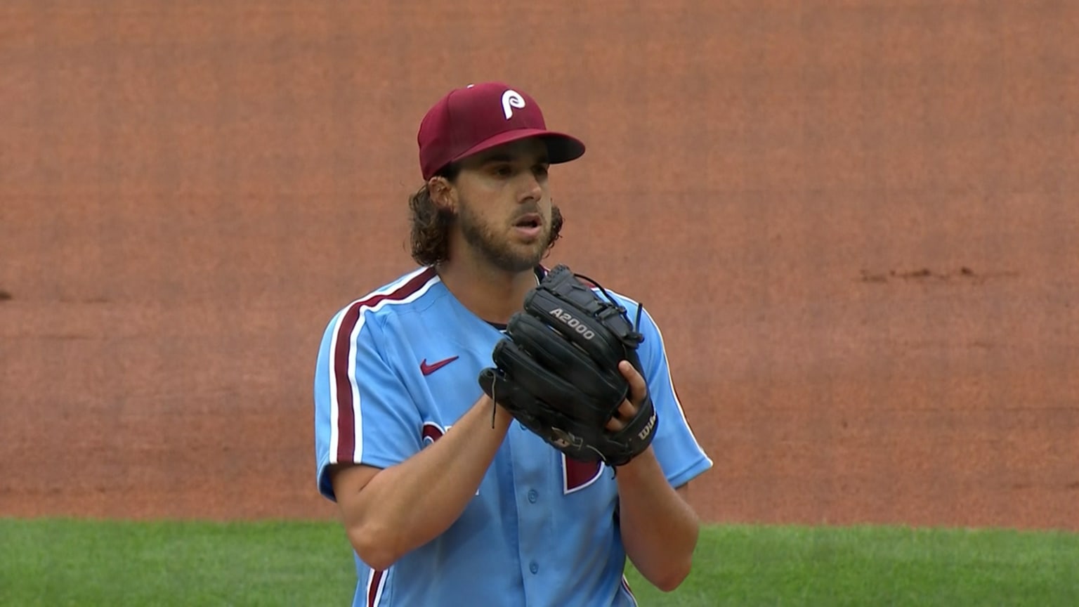 Aaron Nola strikes out five batters in six frames | 06/22/2023 ...