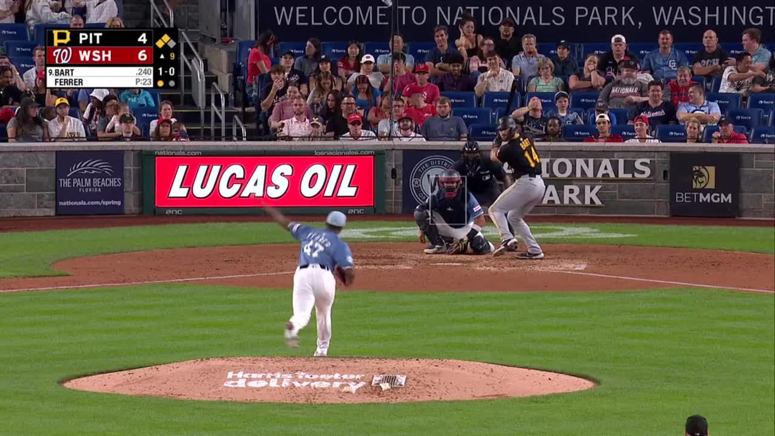 Joey Bart's RBI single | 09/12/2025 | Pittsburgh Pirates