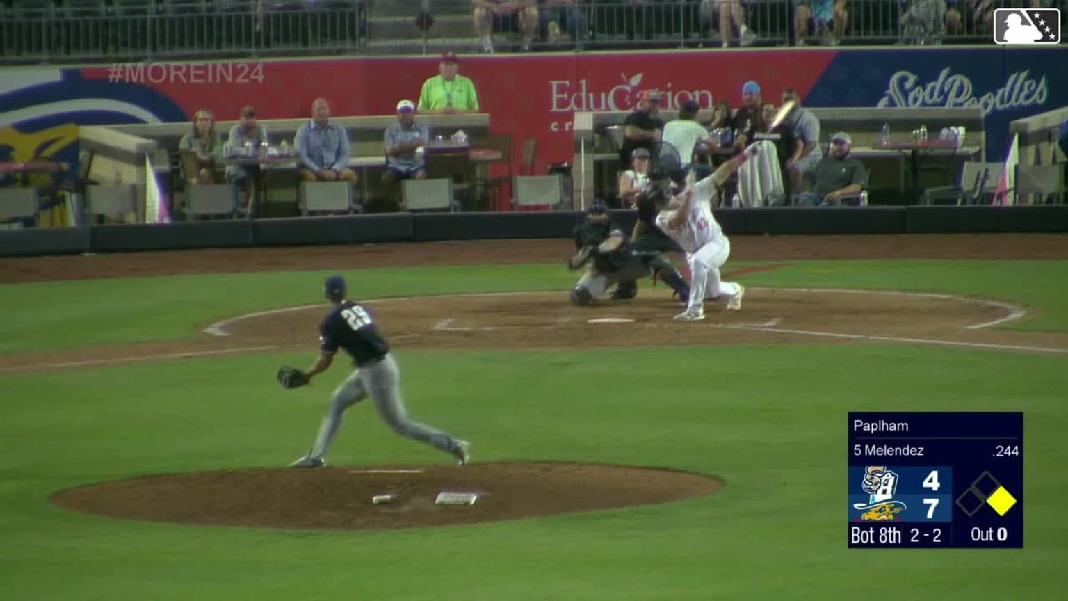 Cole Paplham's strong relief outing | 06/20/2024 | San Diego Padres