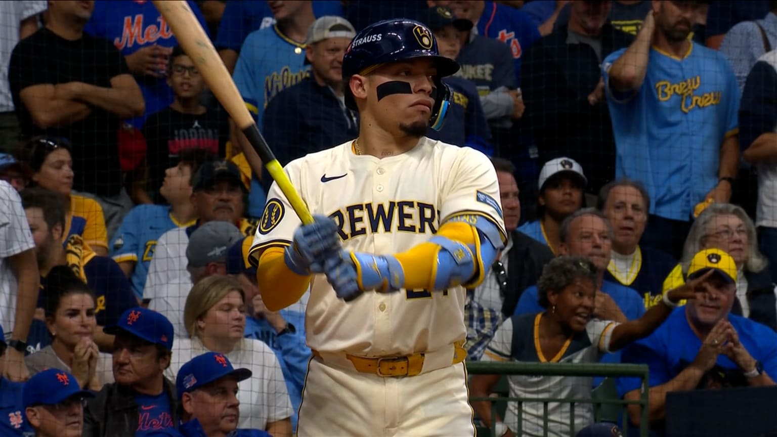 William Contreras' RBI groundout | 10/01/2024 | Milwaukee Brewers