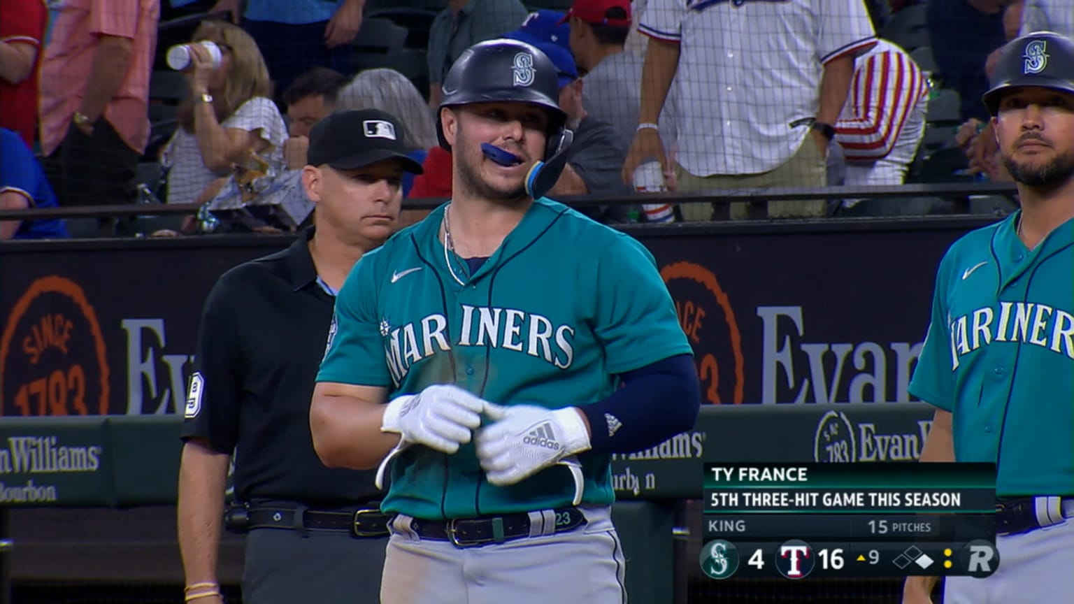 Ty France laces an RBI single to right-center | 06/03/2023 | Seattle Mariners