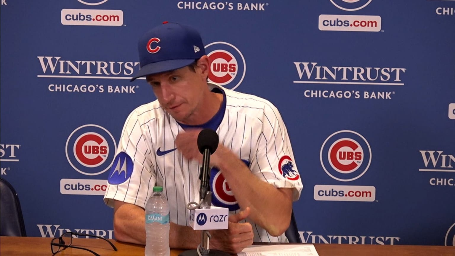 Craig Counsell on Michael Busch's hitting, Cubs' loss | 07/05/2025 ...