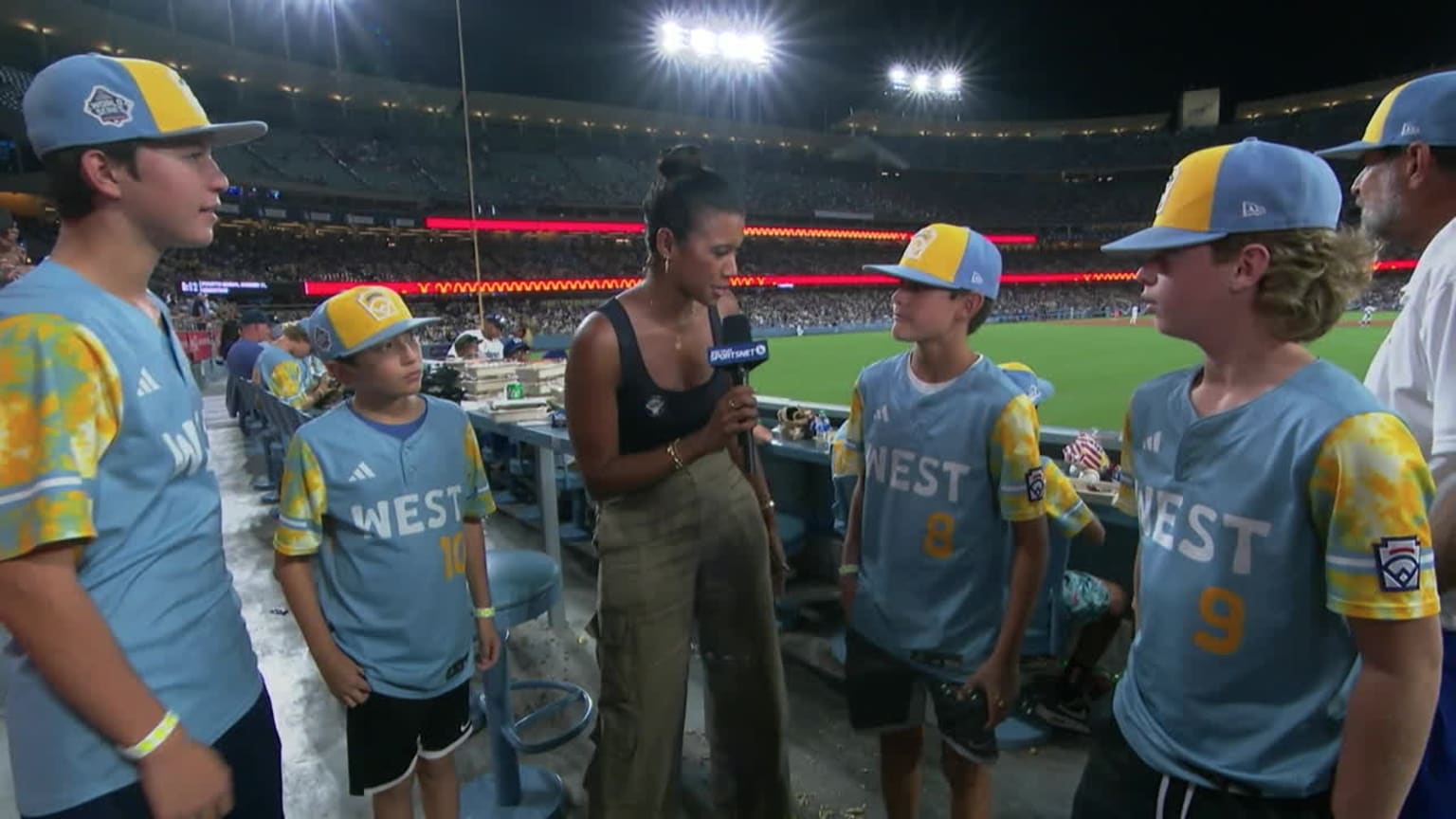 LLWS champions discuss win vs. Curaçao | 08/29/2023 | Los Angeles Dodgers