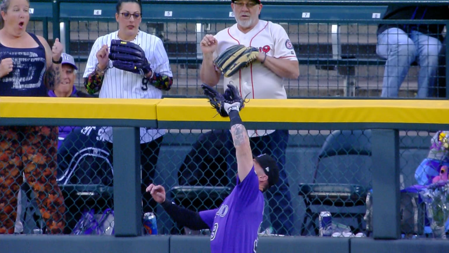 Brenton Doyle's leaping catch | 04/21/2026 | Colorado Rockies