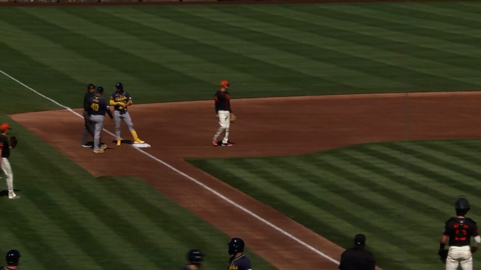 Willy Adames opens scoring with RBI triple in the 1st | 03/05/2024 ...