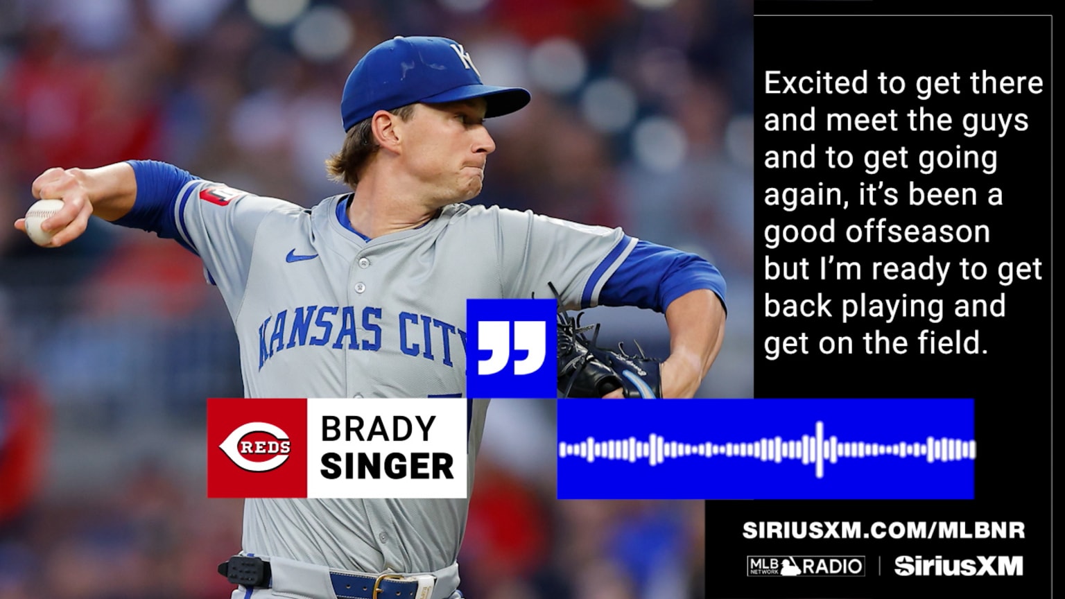 Brady Singer on his excitement after trade to Reds | 01/06/2025 ...