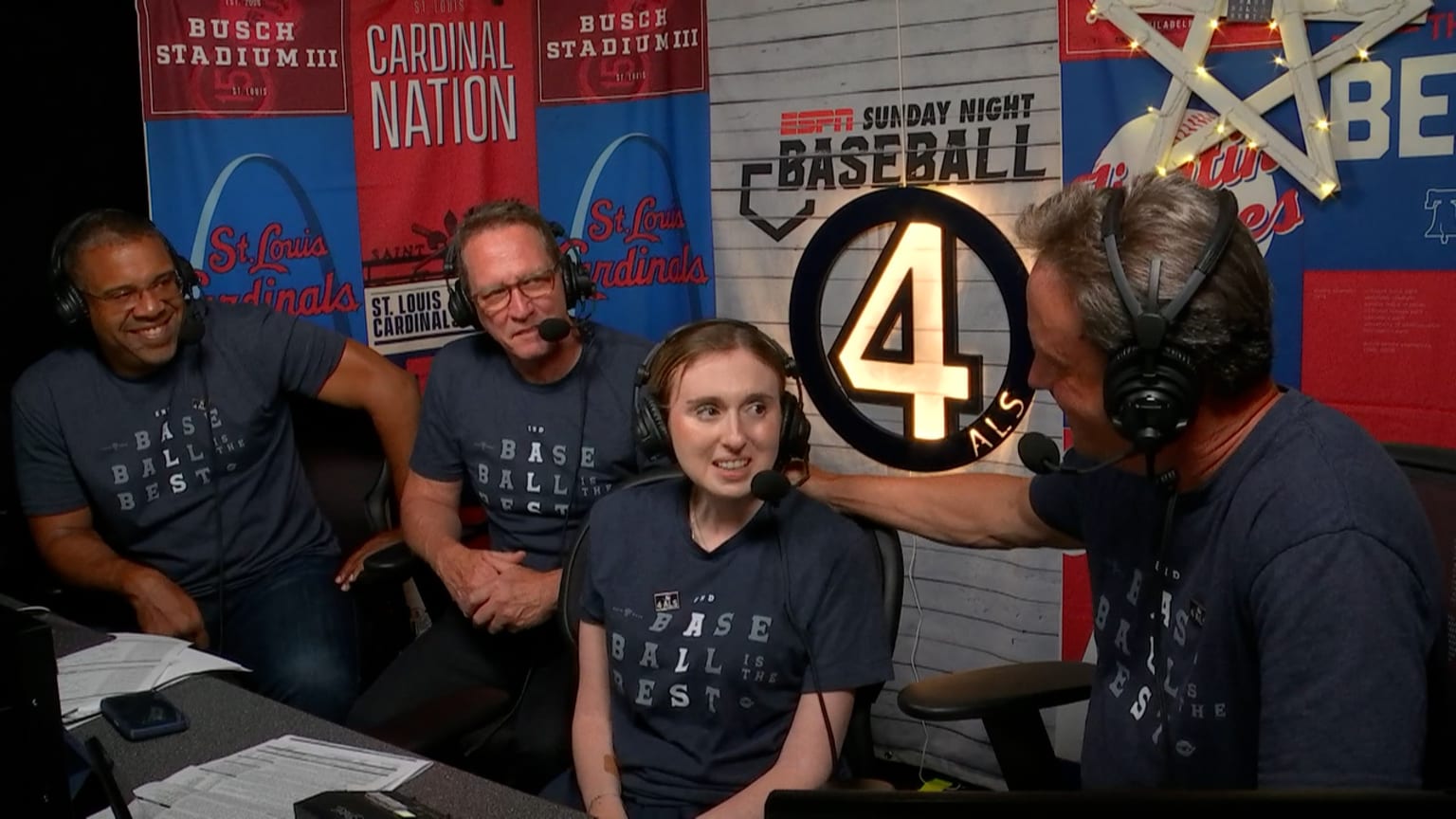 The ESPN booth hosts the best, Sarah Langs | 06/02/2024 | MLB.com