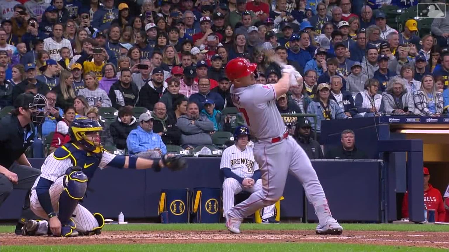 Mike Trout's two-run home run (6) | 04/29/2023 | Los Angeles Dodgers