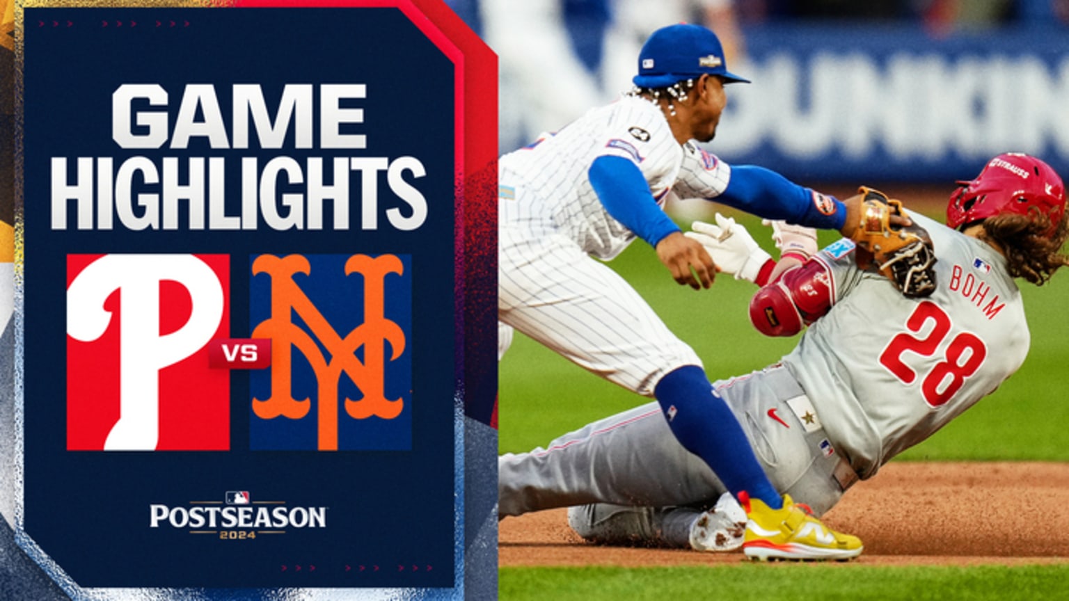 Phillies vs. Mets Game 3 Highlights | 10/08/2024 | New York Mets