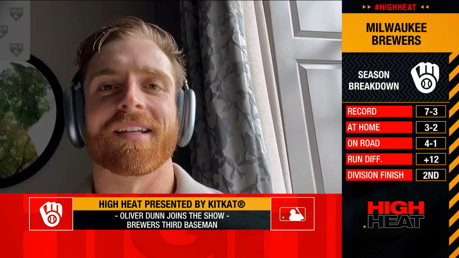 Oliver Dunn on making Brewers' Opening Day roster | 04/10/2024 ...
