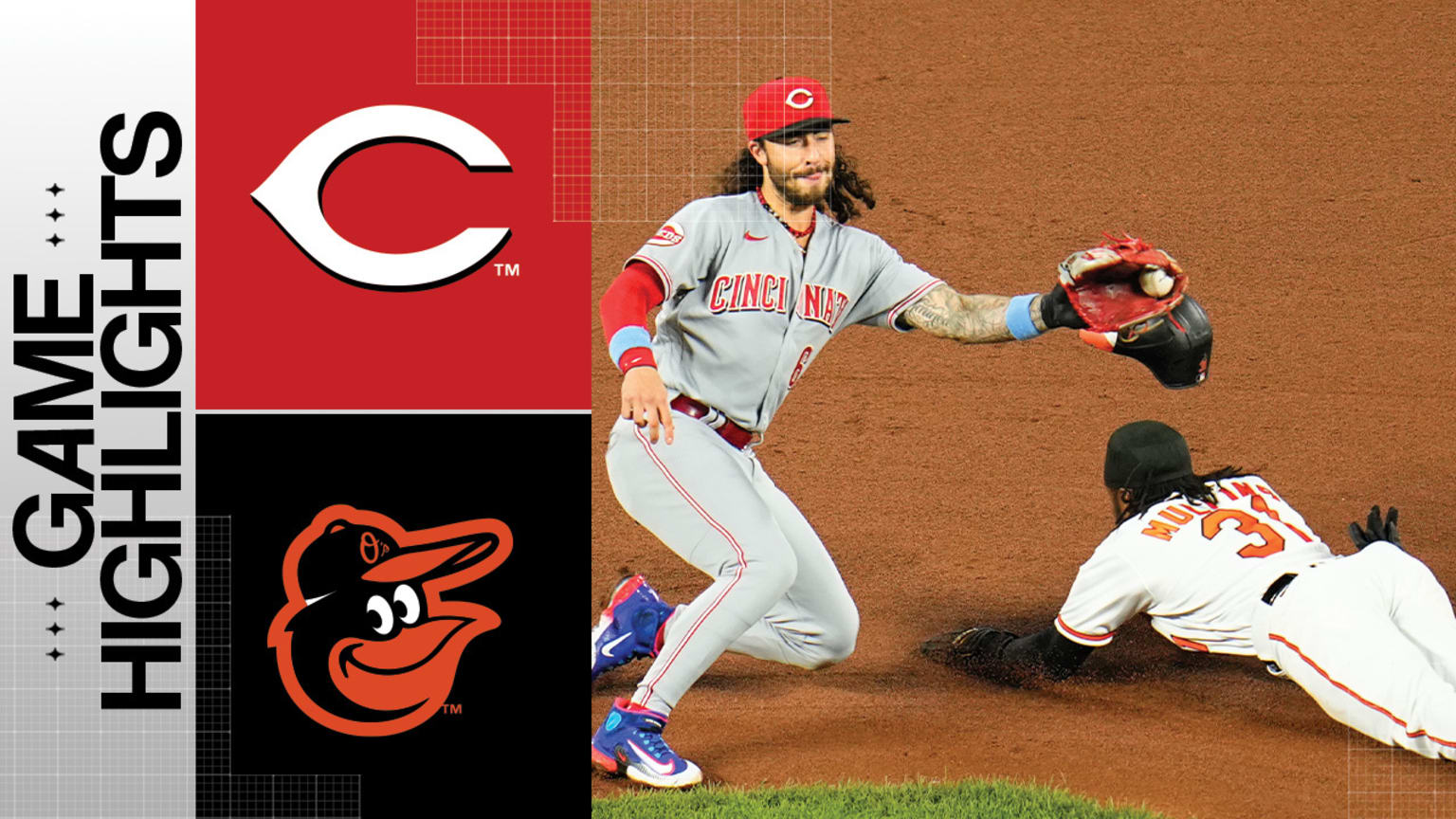 McLain, Friedl homer in Reds' 3-1 win vs. Orioles | 06/27/2023 ...