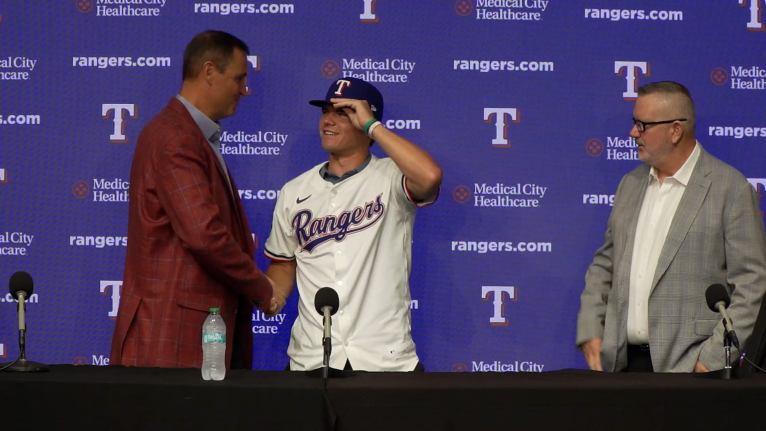 Gavin Fien on joining the Rangers organization | 07/23/2025 | Texas Rangers