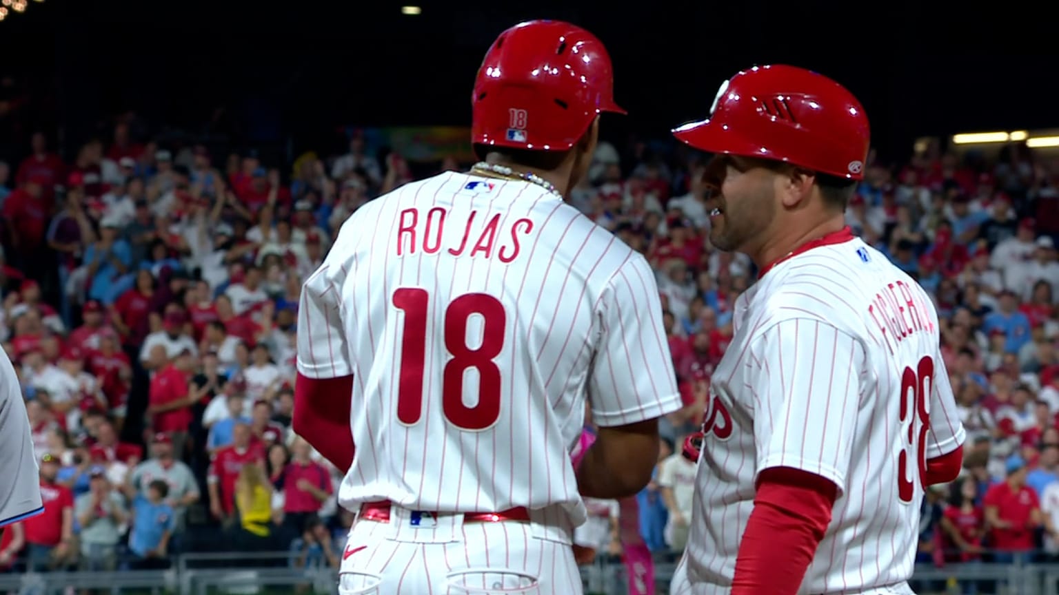 Johan Rojas records his first postseason hit | 10/03/2023 ...