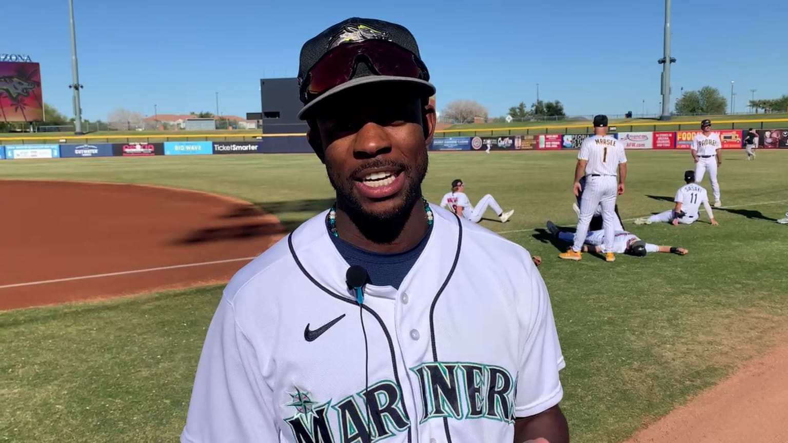 Ryan Bliss talks his defense in the Fall League | 11/09/2023 | Seattle ...