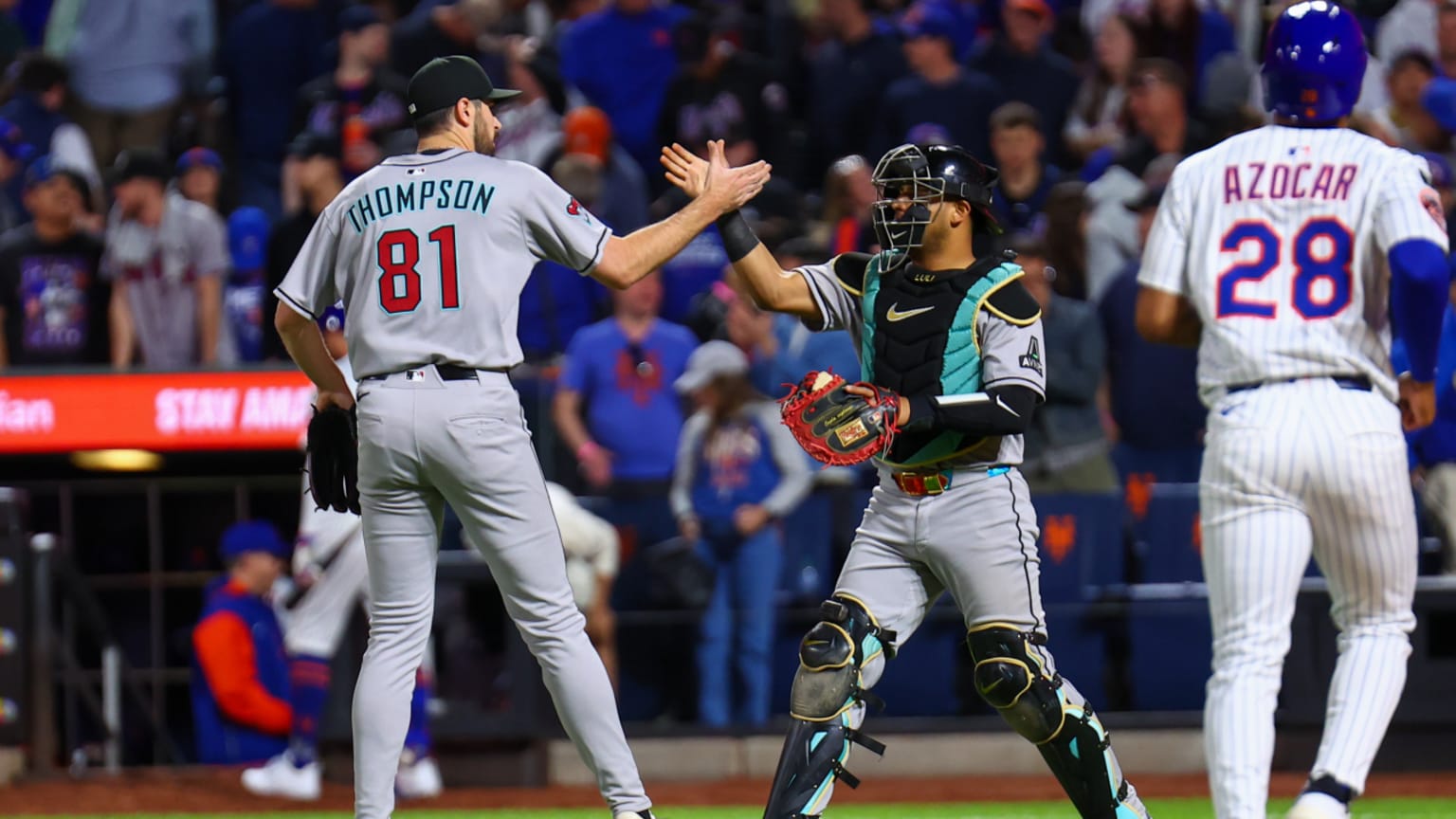 Ryan Thompson secures the D-backs' win, 4-3 | 04/30/2025 | Arizona ...