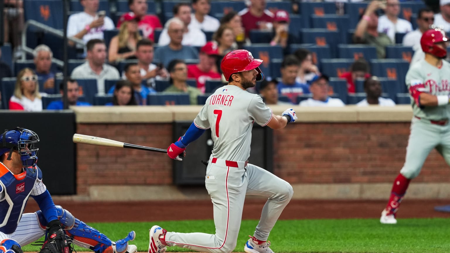Trea Turner's leadoff triple | 08/25/2025 | Philadelphia Phillies