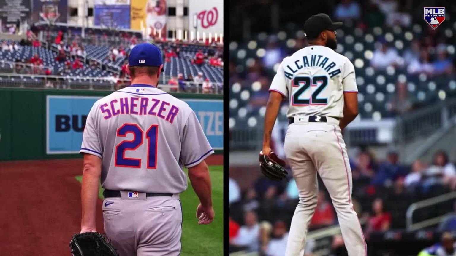 Max Scherzer, Sandy Alcantara face off on Opening Day | 03/24/2023 ...