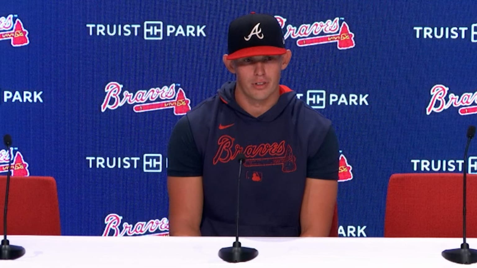 Hurston Waldrep on his stellar outing, Braves' win | 08/20/2025 | MLB.com