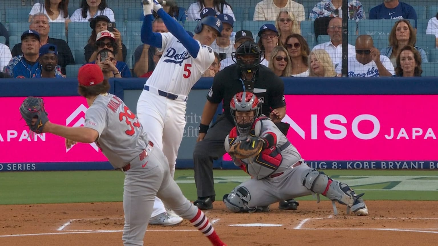 Freddie Freeman's second sac fly of the game | 08/05/2025 | MLB.com